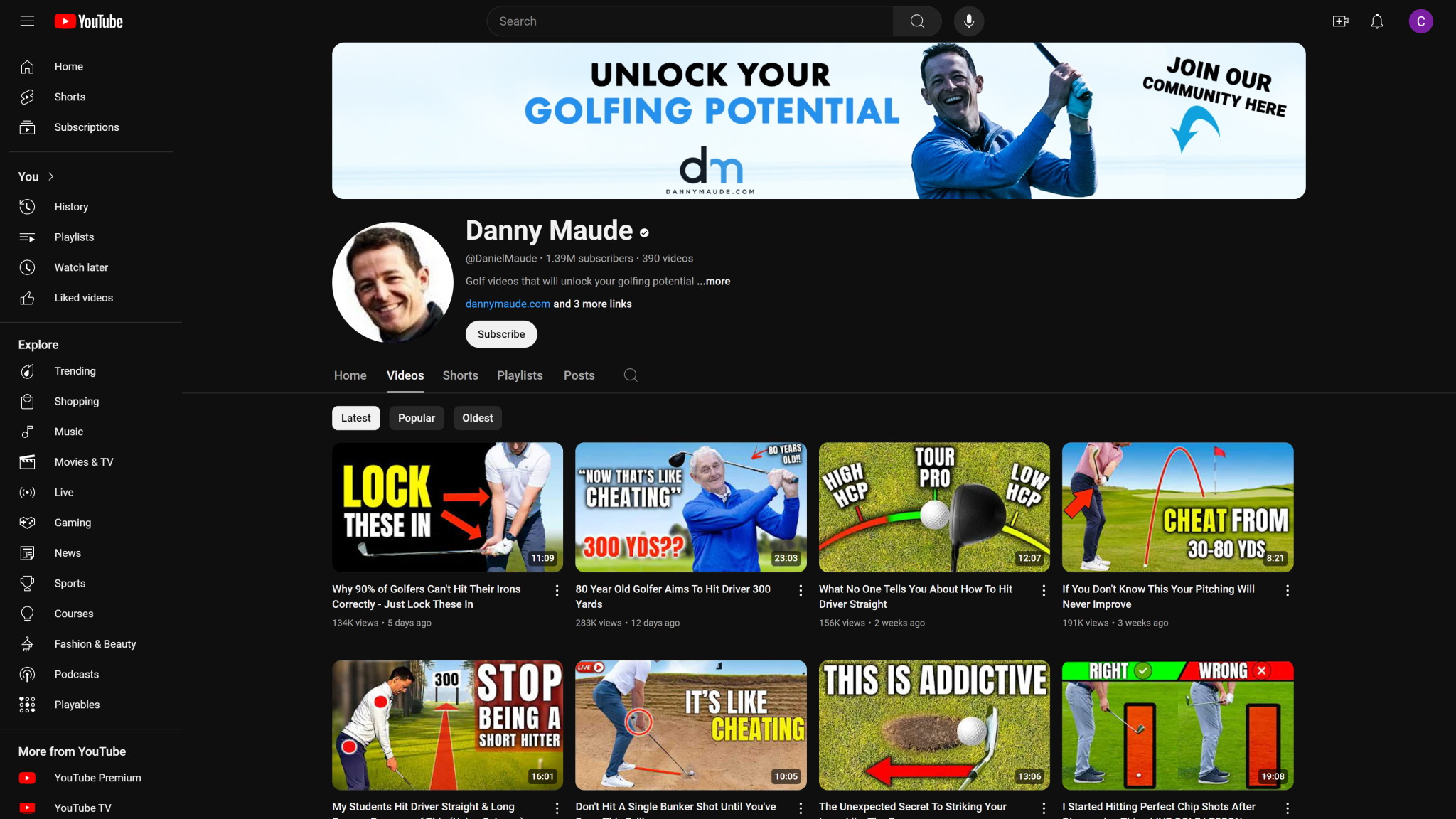 The 15 Best Golf YouTube Channels in 2024 - The Golfers' Yard