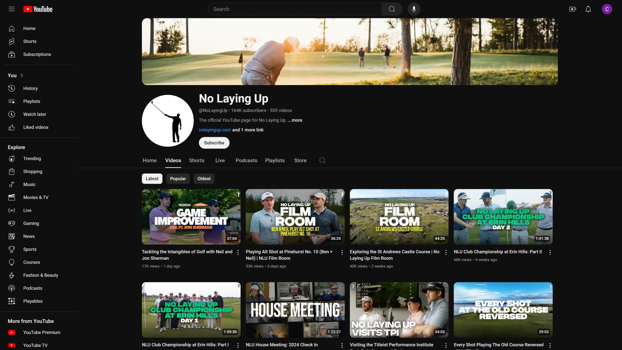 The 15 Best Golf YouTube Channels in 2024 - The Golfers' Yard