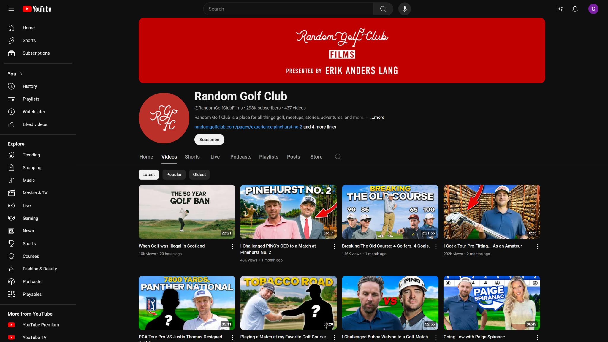 The 15 Best Golf YouTube Channels in 2024 - The Golfers' Yard