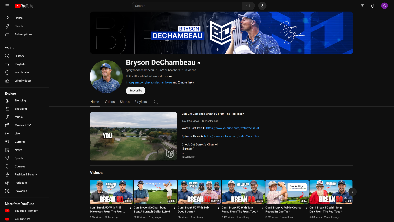 The 15 Best Golf YouTube Channels in 2024 - The Golfers' Yard