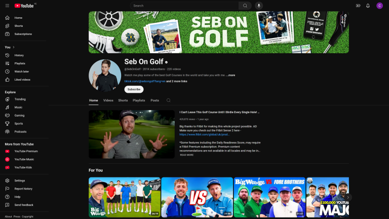 The 10 Best Golf YouTube Channels for Beginners - The Golfers' Yard
