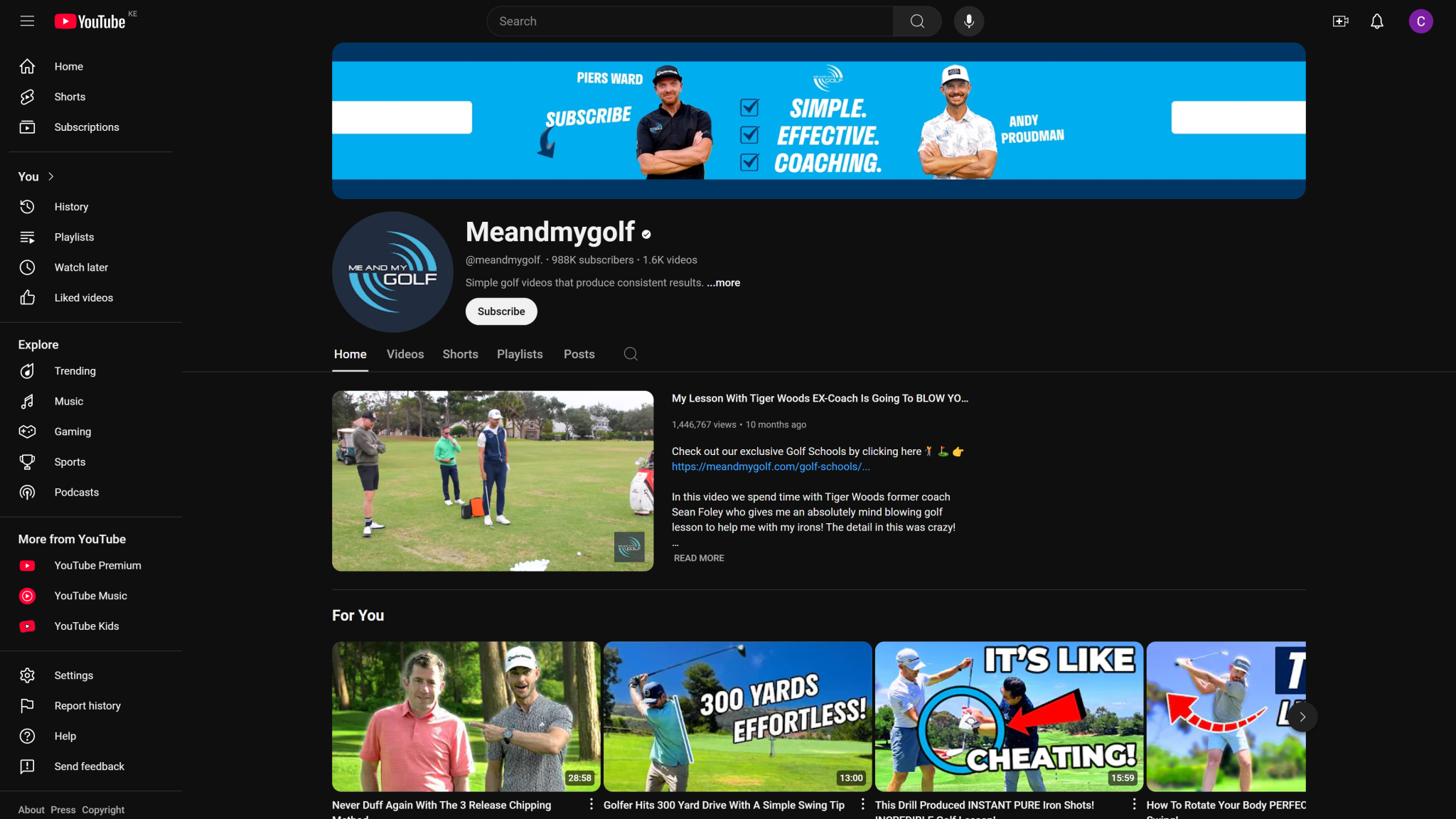 The 10 Best Golf YouTube Channels for Beginners - The Golfers' Yard
