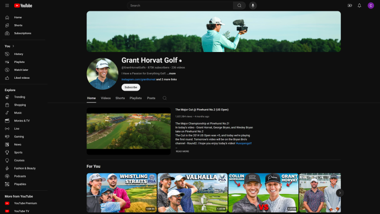 The 15 Best Golf YouTube Channels in 2024 - The Golfers' Yard