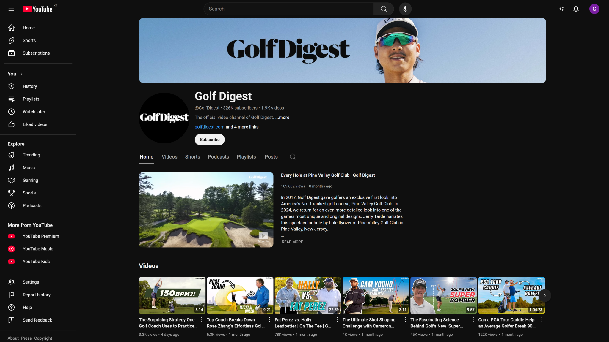 The 10 Best Golf YouTube Channels for Beginners - The Golfers' Yard